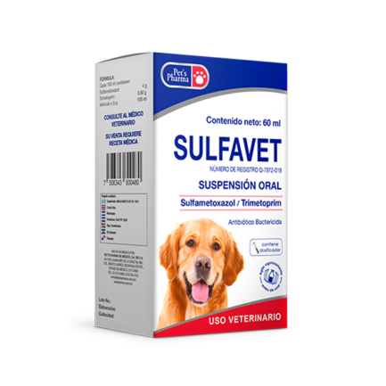 SULFAVET ORAL 60 ML. - Pets Pharma